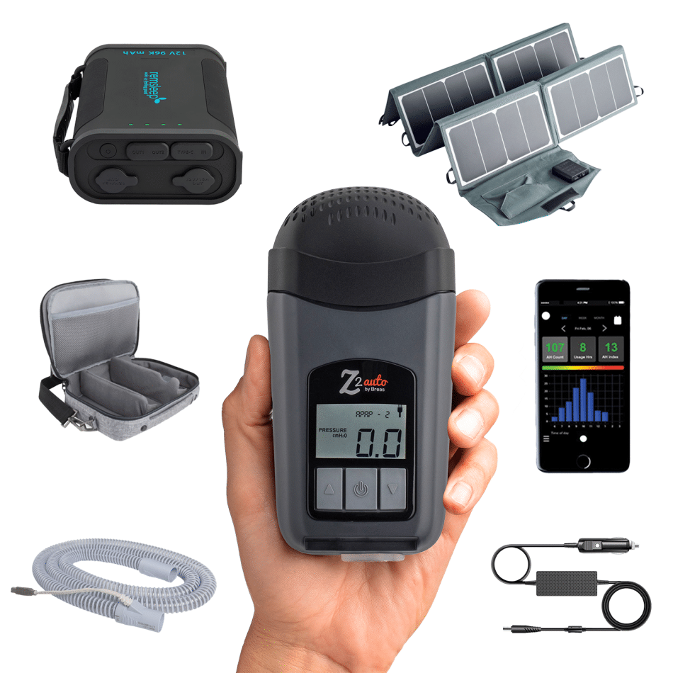 The Z2 Auto Travel CPAP, Lightweight and Portable - RemSleep