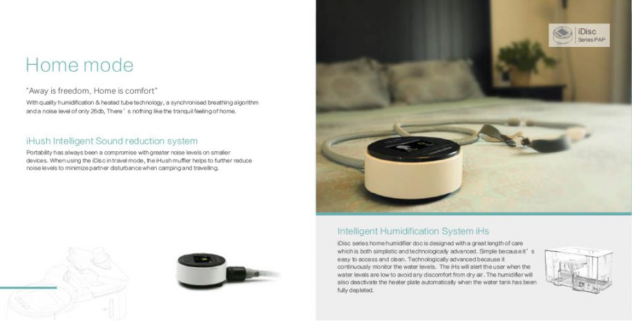 SmartMed iDisc Hybrid Auto With Humidifier - RemSleep