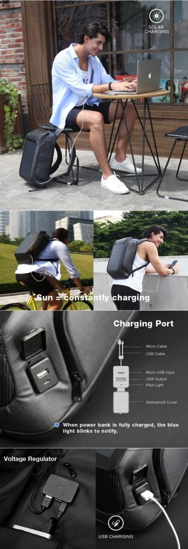 RemSleep AirPro Solar Backpack - RemSleep