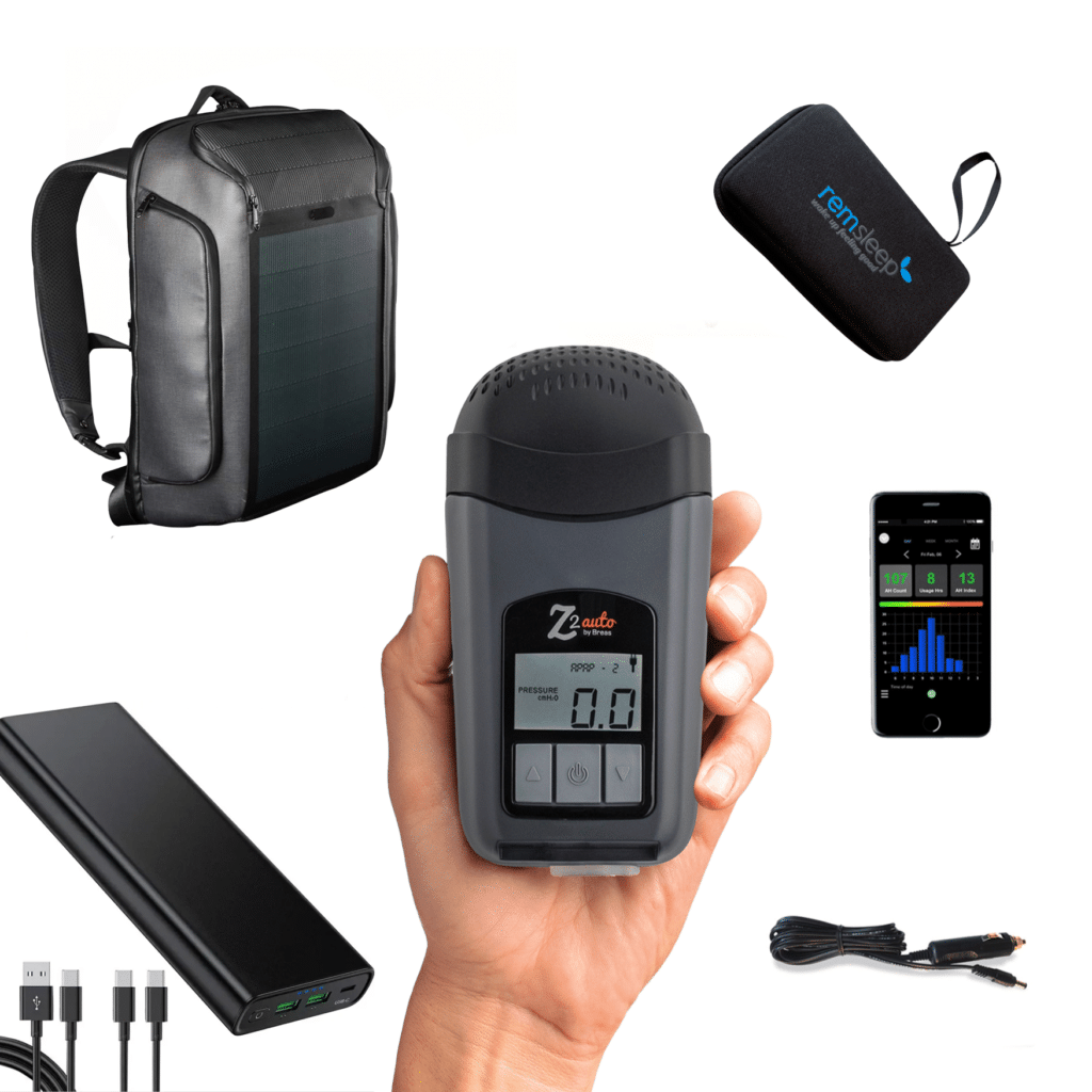 The Z2 Auto Travel CPAP, Lightweight and Portable - RemSleep